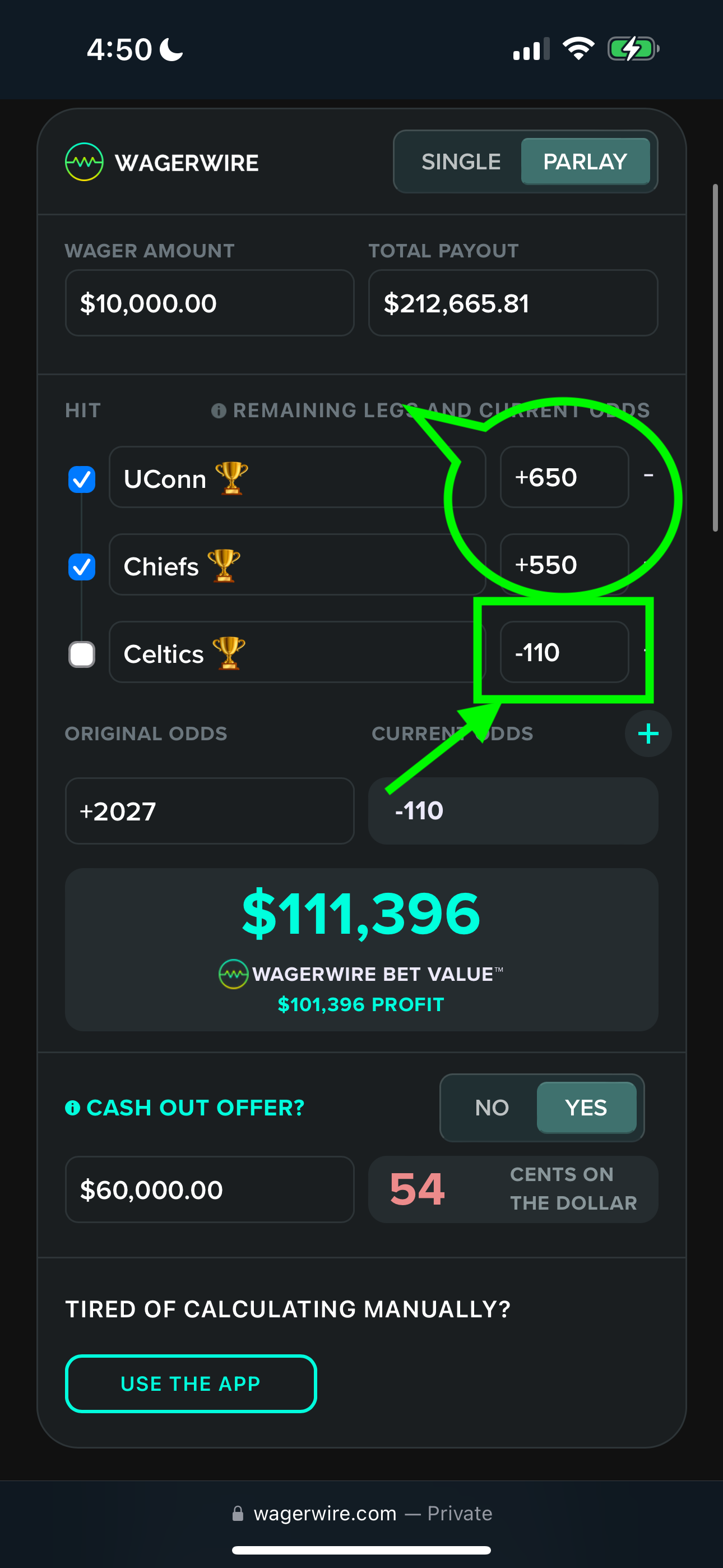 How do I use the Parlay calcluator? – WagerWire